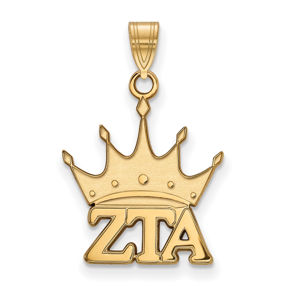 Hail MaryGifts | Jewelry | Sterling Goldplated Zeta Tau Alpha Sorority ...